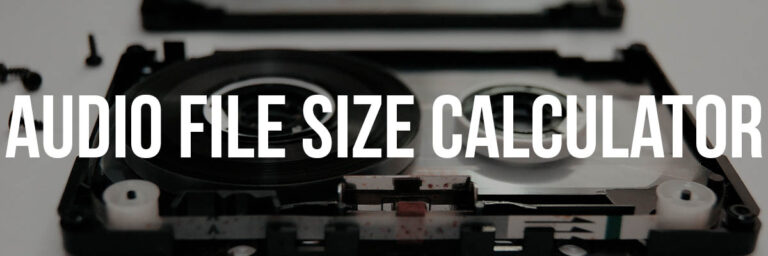 Audio File Size Calculator - NoirSonance